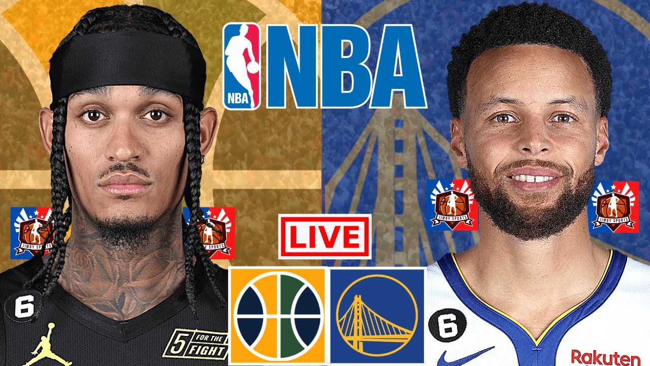 Utah Jazz vs Golden State Warriors | NBA Live Scoreboard 2022 | Jimby ...