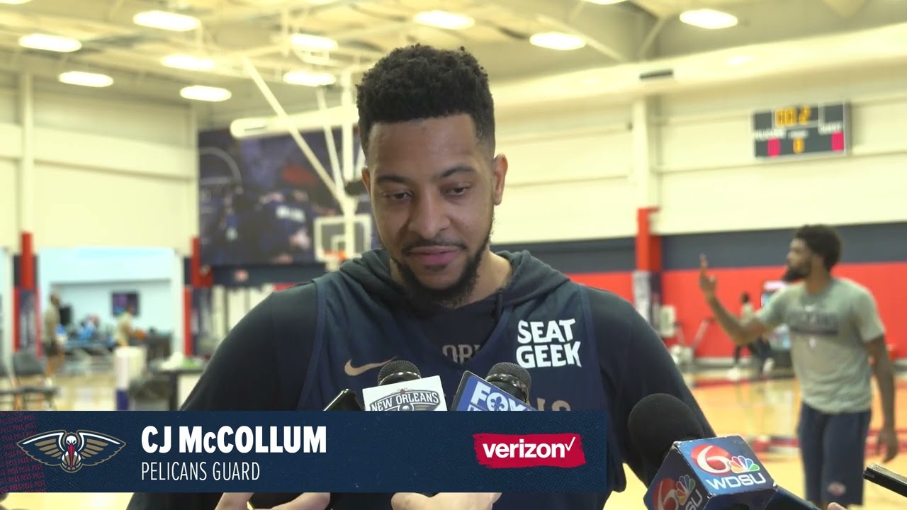 CJ McCollum talks Pelicans injury bug, depth and opportunity | New ...