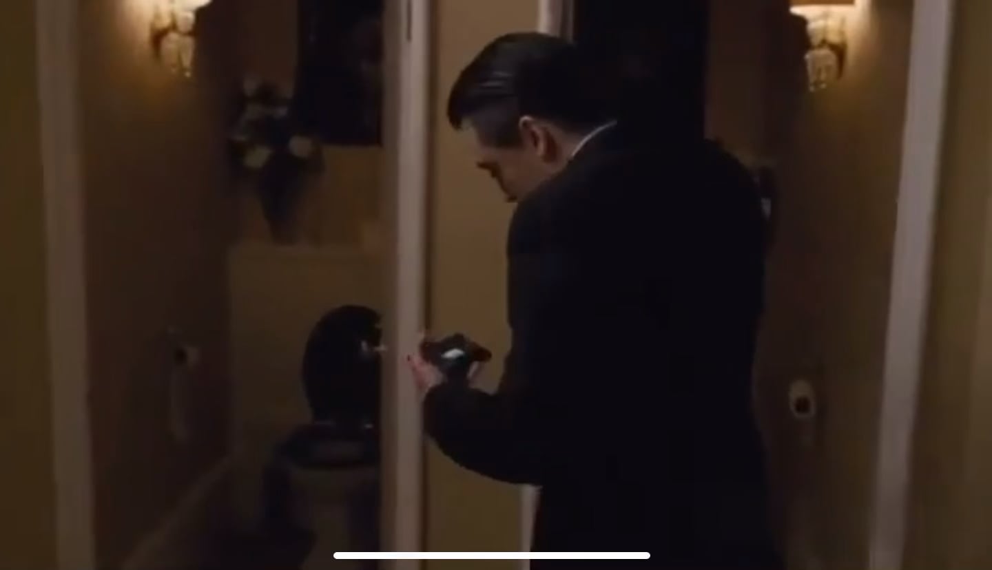 A live look at Nick Ressler watching the basketball his daddy put him ...